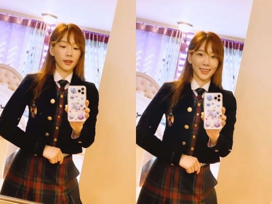 Taeyeon Shares Adorable Photos of Her in Her High School Uniforms ...