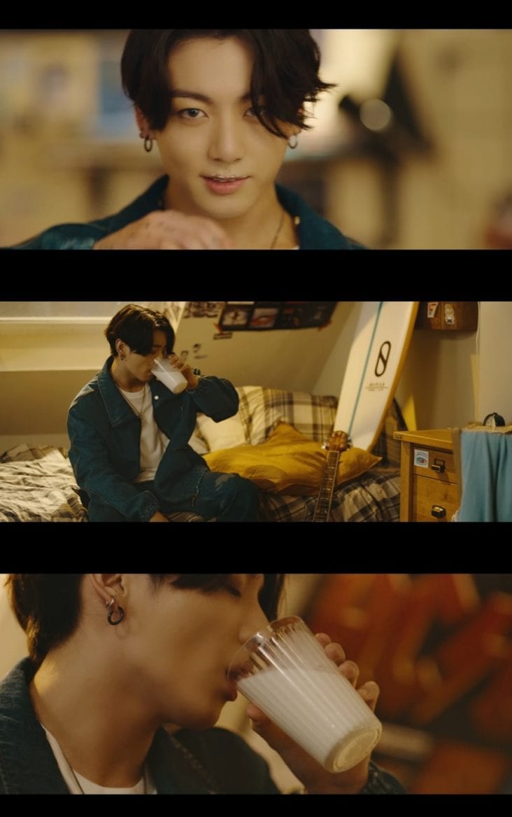 BTS Jungkook’s “Cup of milk let’s rock and roll” Increase the Milk ...