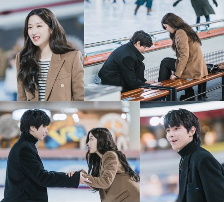Moon Ga Young and Hwang In Yeop Go on an Ice Rink Date for ‘True Beauty ...