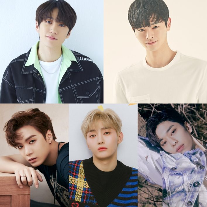 Lee Jun Young, Jang Dong Ju, JR, Yoon Jisung and Kim Donghyun Team Up ...