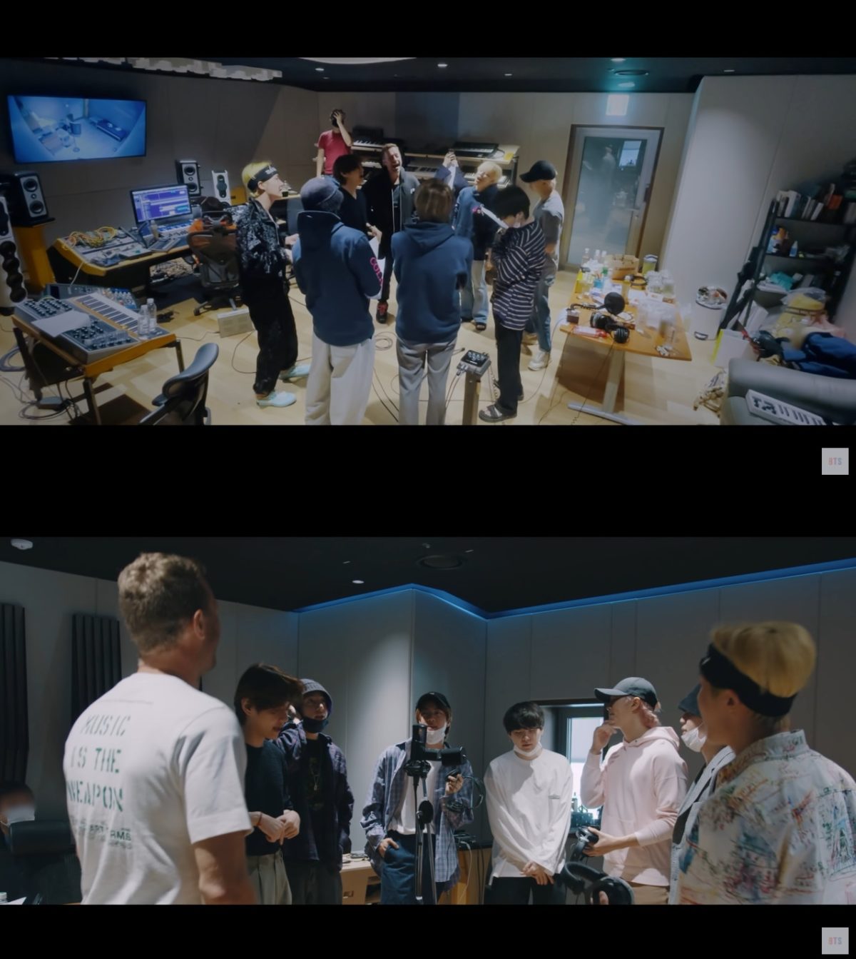 Go Behind the Scenes of BTS and Coldplay's Collaboration on "My ...