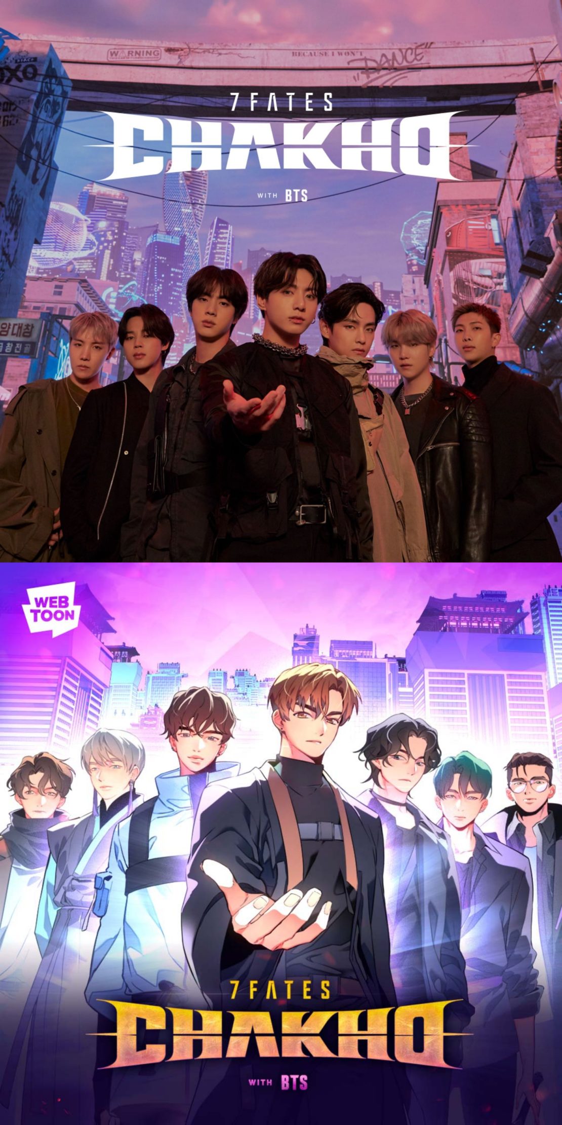BTS' Webtoon and Web Novel "7Fates: CHAKHO" Got Released, But Fans Show ...