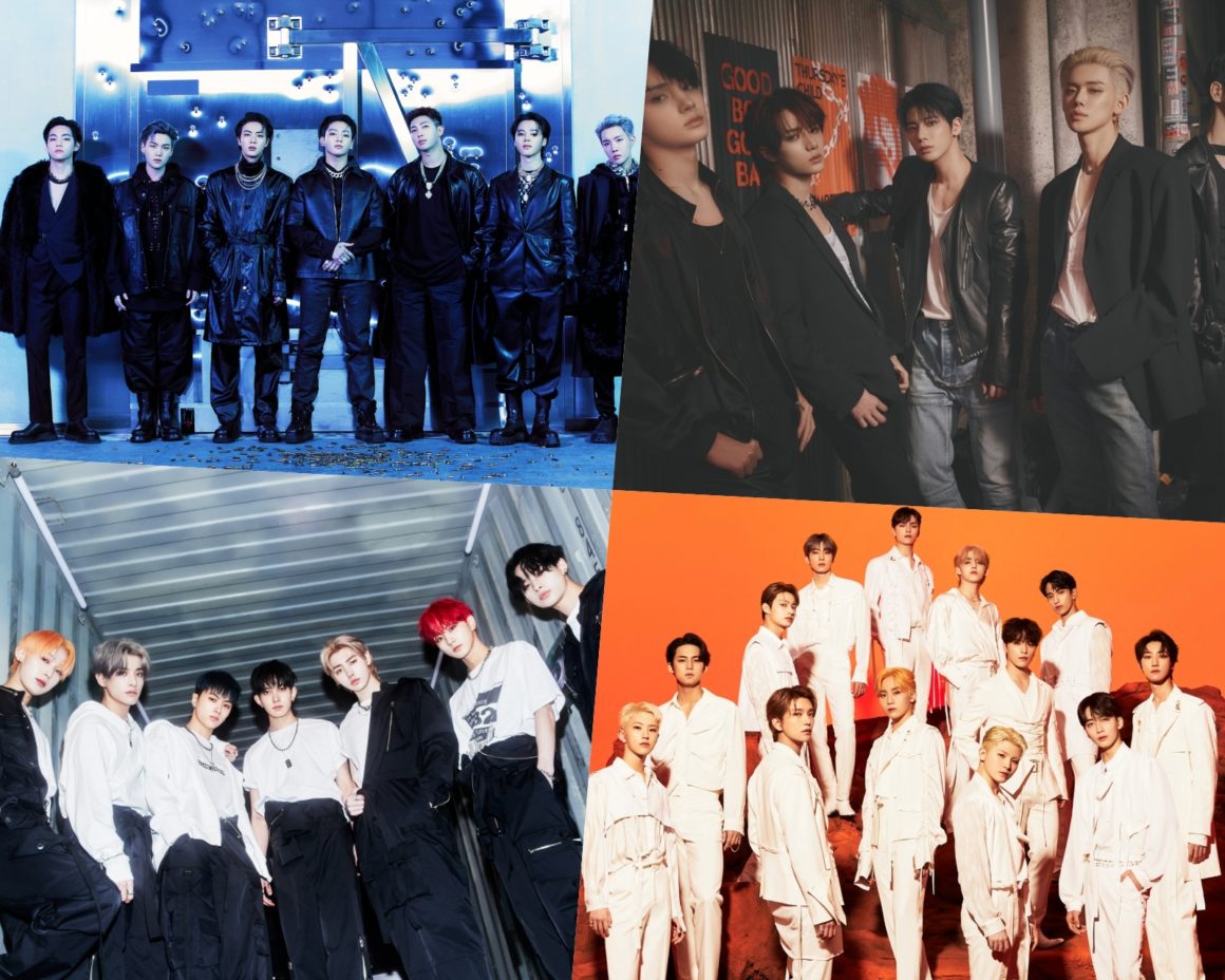 BTS, TXT, Seventeen, and ENHYPEN Show off Their Powerful HYBE Power in ...