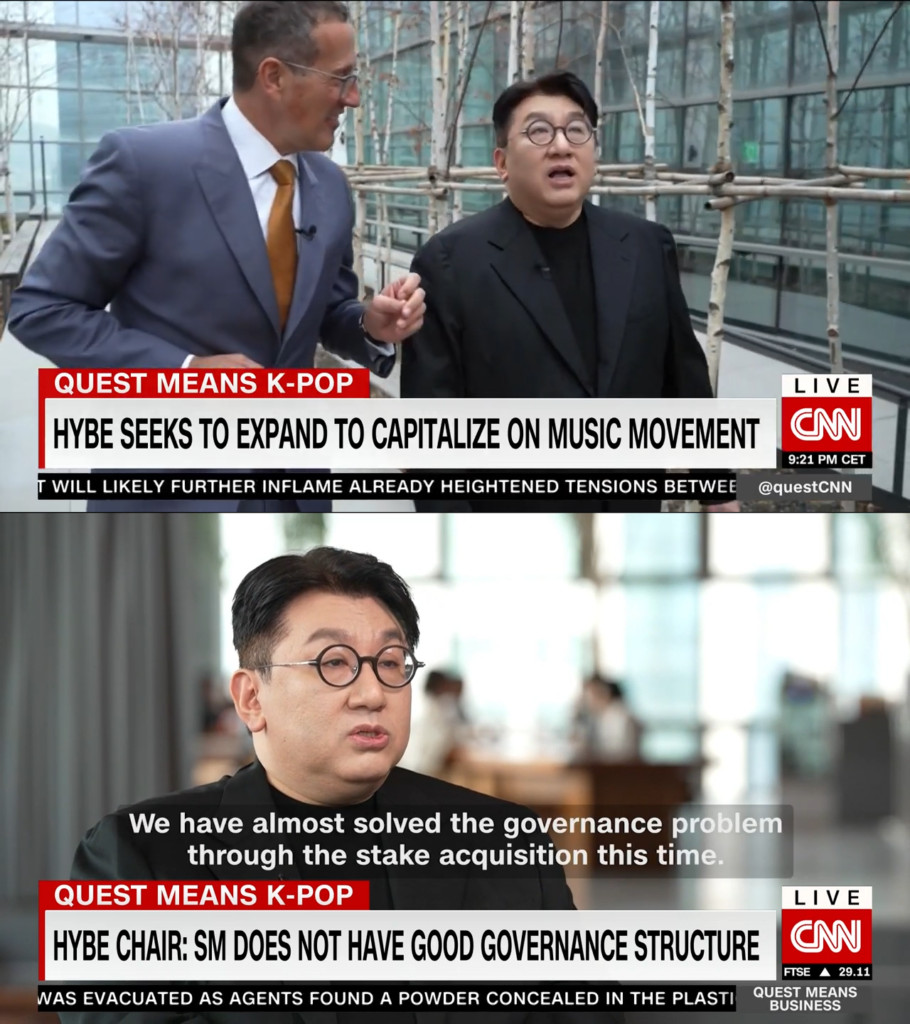 Bang Si Hyuk Opens Up About HYBE's Acquisition of SM Entertainment - ZAPZEE - Premier Korean ...