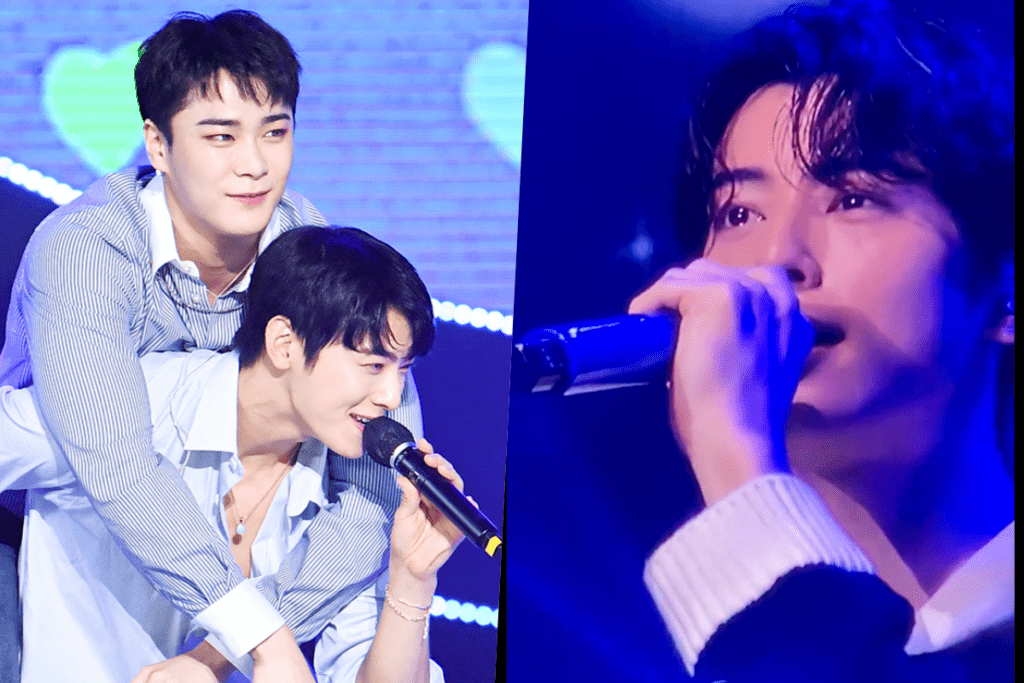 Cha Eun Woo Sheds Tears on Stage Following Moonbin's Passing - ZAPZEE ...