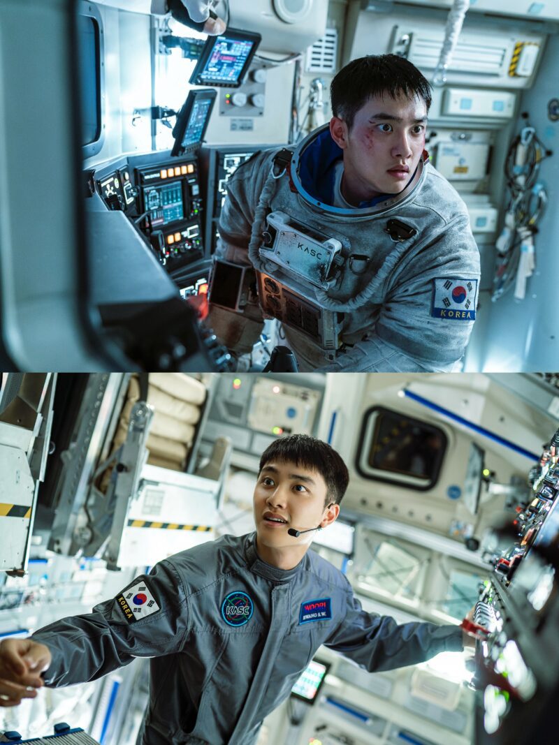 'The Moon' Unveils Suspenseful Pictures of Do Kyung Soo on Space ...