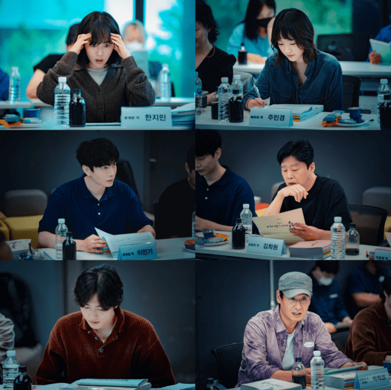 EXO’s Suho, Han Ji Min and Lee Min Ki Spotted at the Chemistry-Filled ‘Behind Your Touch’ Table ...