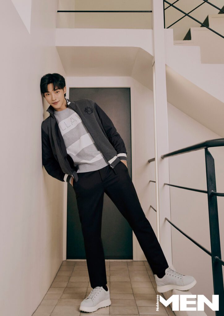 Woo Do Hwan Reveals Insights on Career and Life in Men Noblesse Feature ...