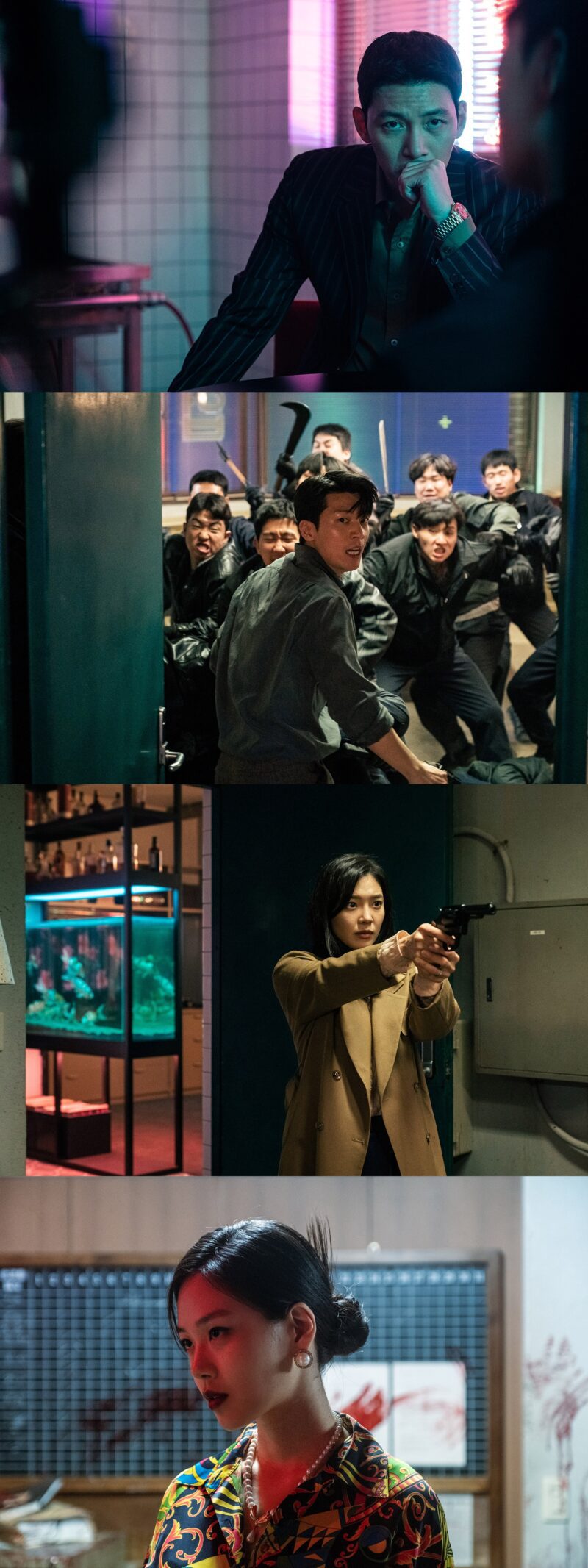 New 'The Worst of Evil' Pictures Tease Intense Moment Between Ji Chang ...