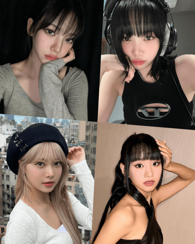 Feast Your Eyes on This Fabulous New Bang Trend Among Stylish K-pop ...