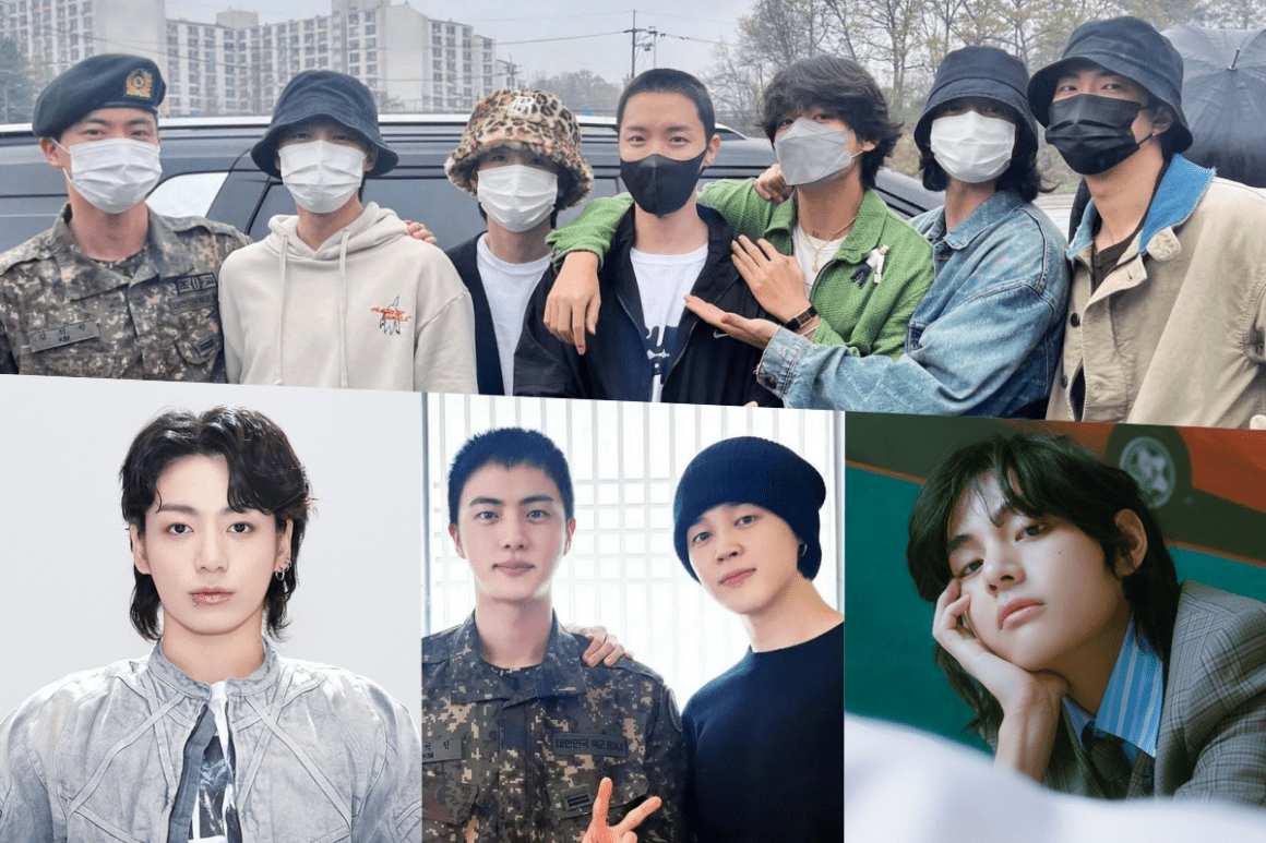BTS Enlistment: Jimin and Jungkook Meet Jin as Their Instructor, V ...