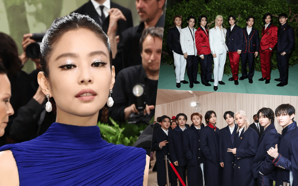 BLACKPINK’s Jennie and Stray Kids Turn Heads at the 2024 Met Gala ...