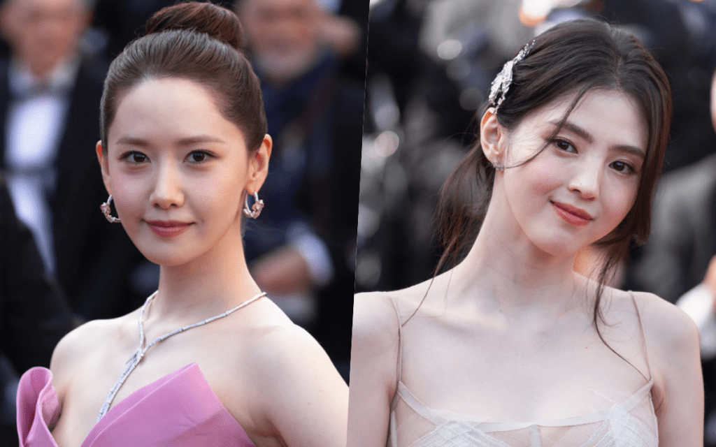 Han So Hee and YoonA Grace the 77th Cannes Film Festival Red Carpet in ...
