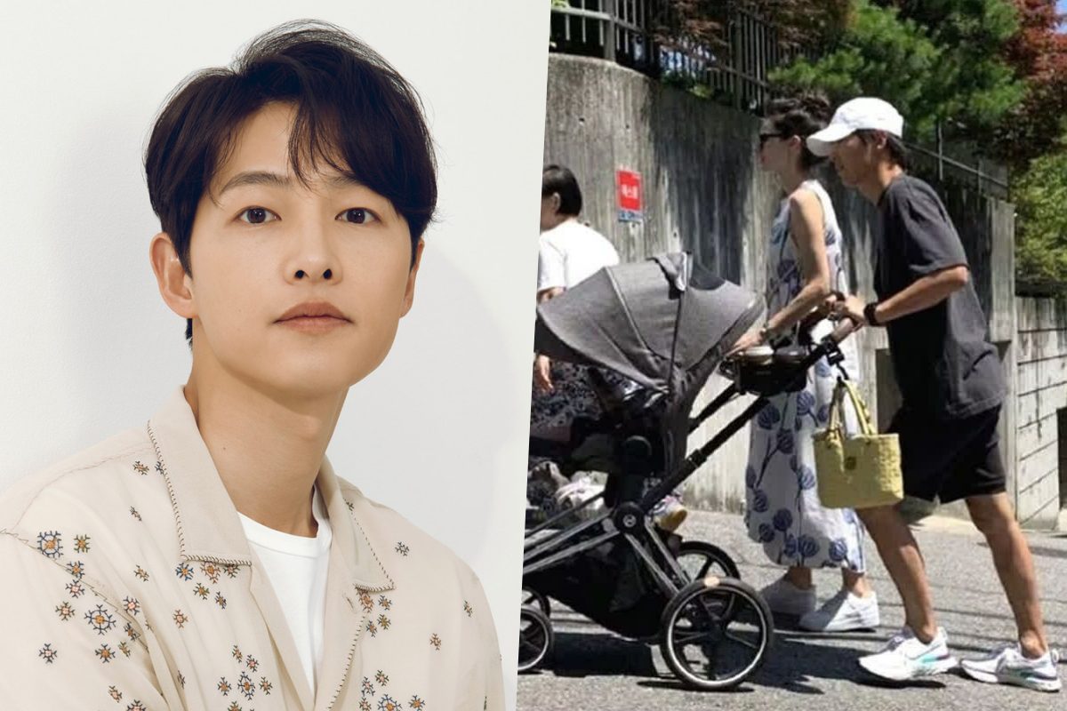 Song Joong Ki and Katy Louise Saunders Spotted Taking a Sweet Stroll ...