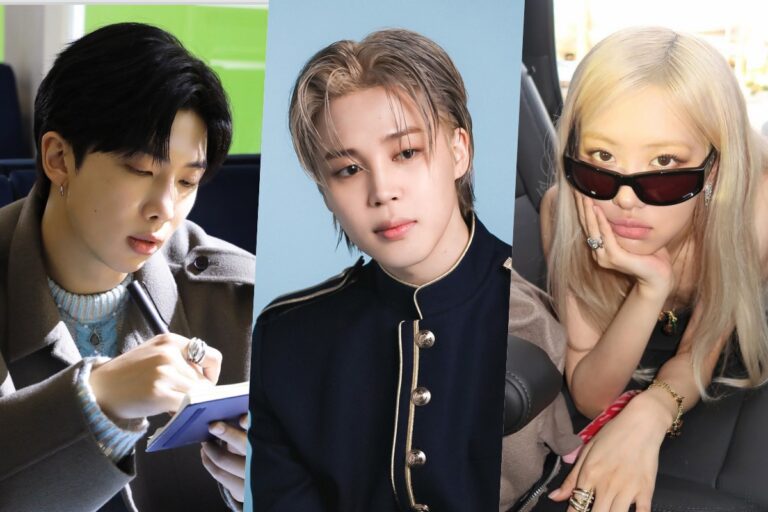 BTS Members RM, Jimin and BLACKPINK's Rosé Score Individual AMA Nods ...