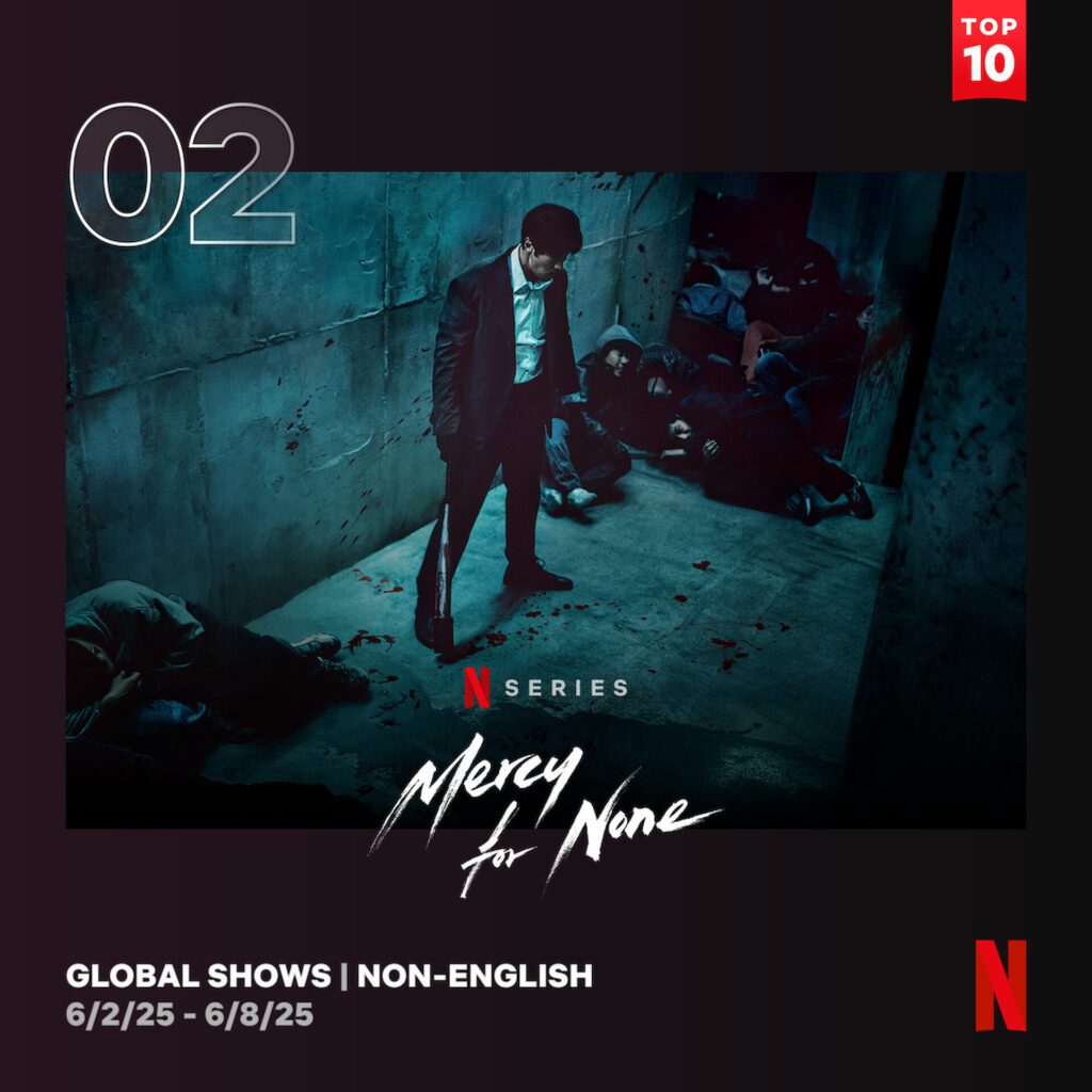 Netflix Korean Noir 'Mercy for None' Takes World by Storm, Lands No.2 ...