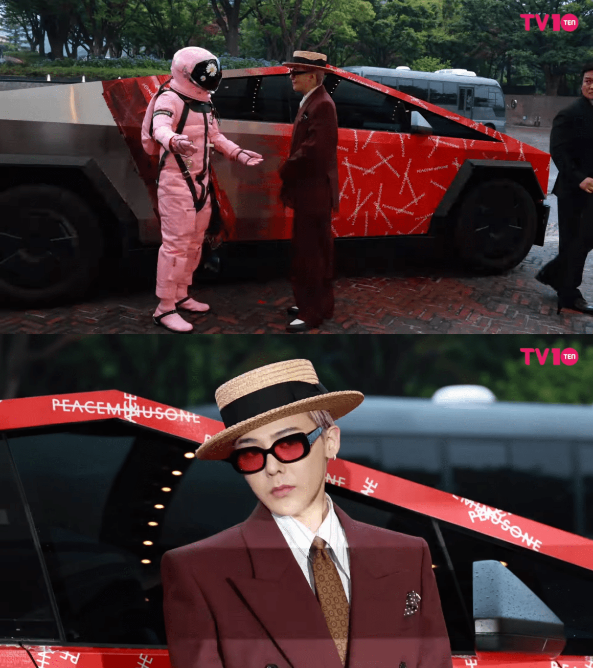 G Dragon's Tesla Cybertruck Entrance Gets Elon Musk's Attention with ...