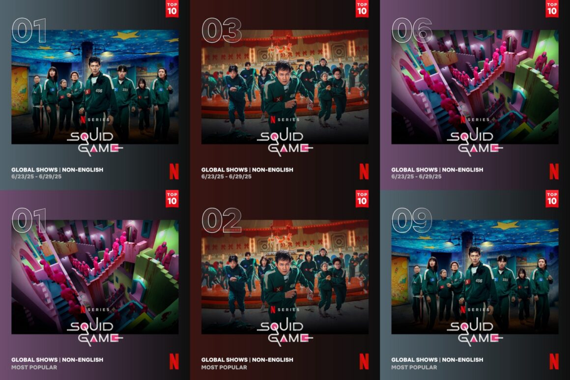 'Squid Game 3' Makes History Topping Netflix in 93 Countries: Season 1 ...