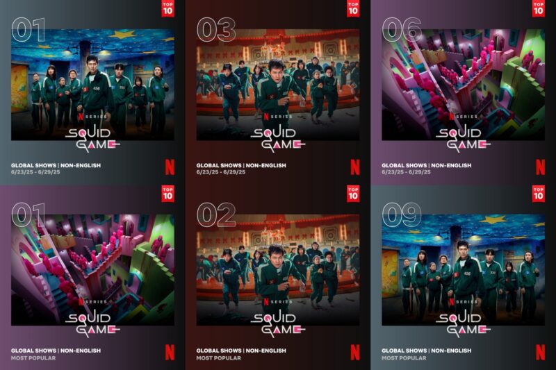'Squid Game 3' Makes History Topping Netflix in 93 Countries: Season 1 ...