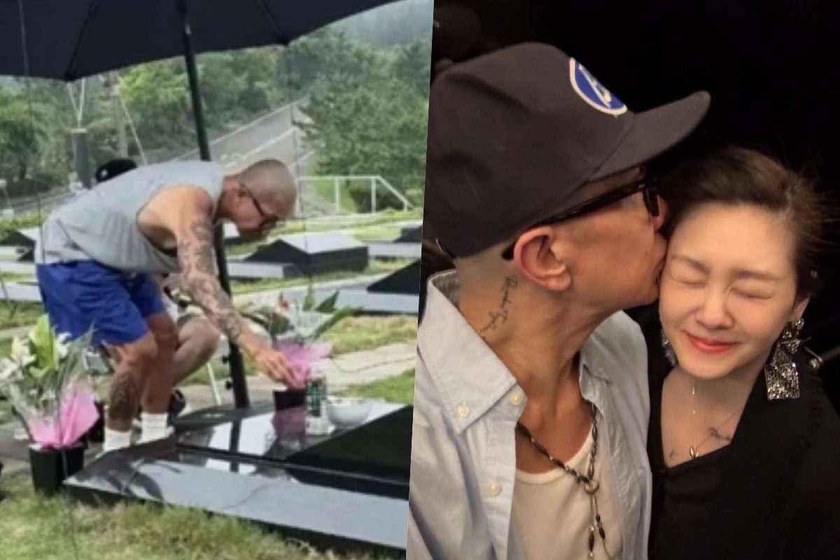 Ku Jun Yup's Daily Devotion at Seo Hee Won's Grave