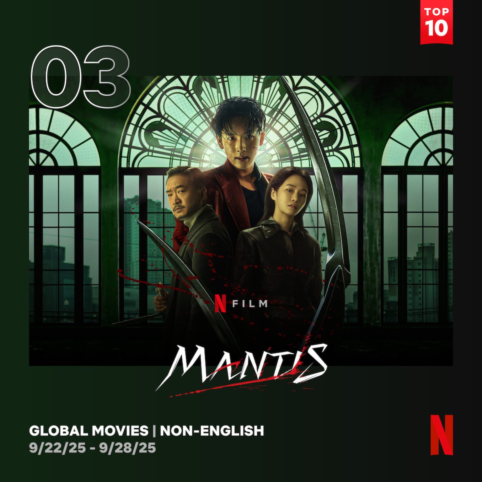 Netflix's Hits Global Top 3 Non-English Films