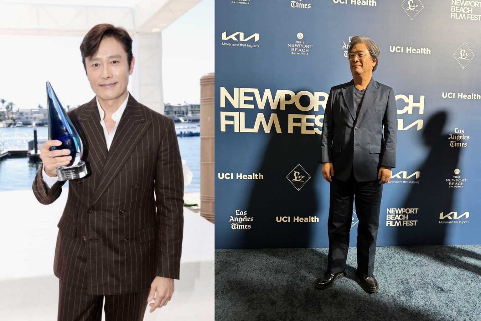 Park Chan Wook and Lee Byung Hun Honored at Newport Beach Film Festival