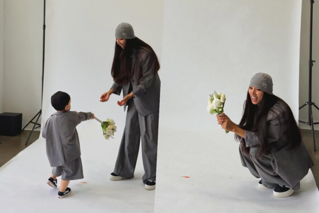 Moon Gabi Shares New Photos of Her Son With Jung Woo Sung