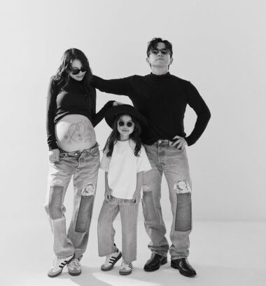 Lee Min Woo Shares First Family Photos With Pregnant Fiancée and Step ...