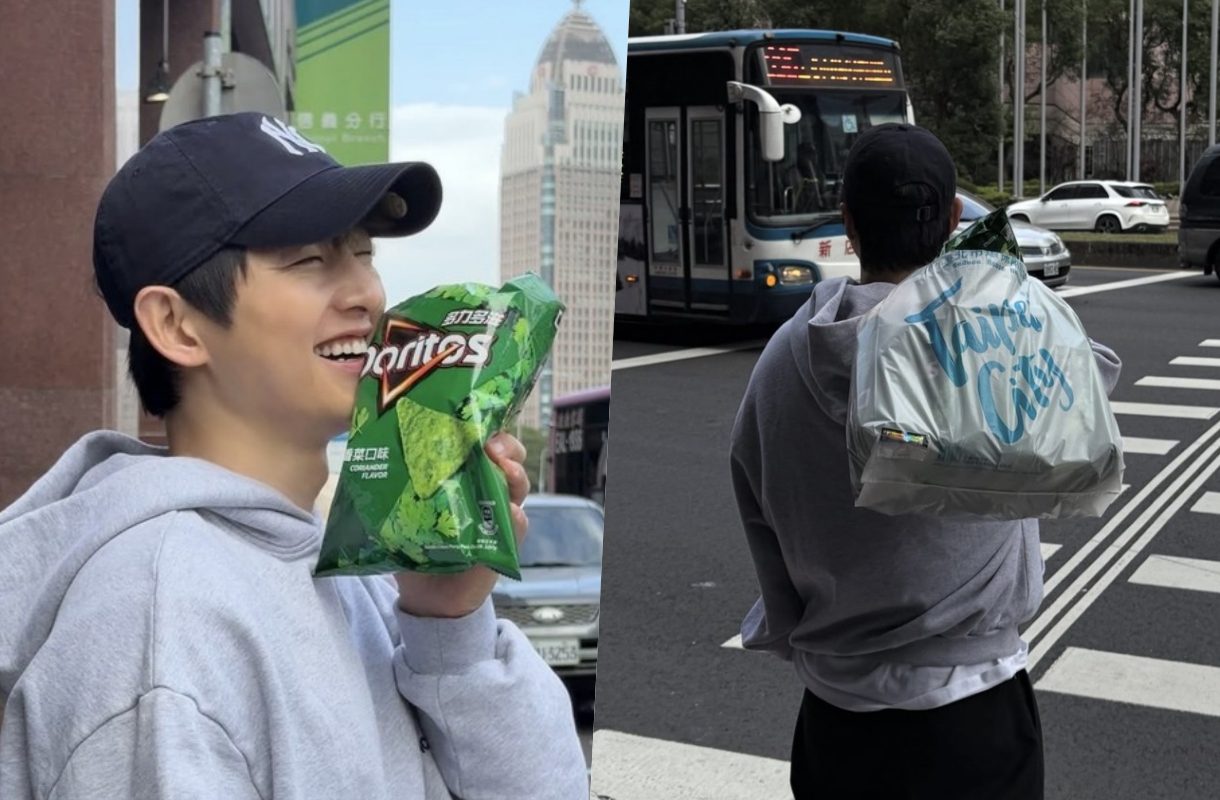 Song Joong Ki Spotted in Taipei, Fans Shocked by His Unexpected Snack ...