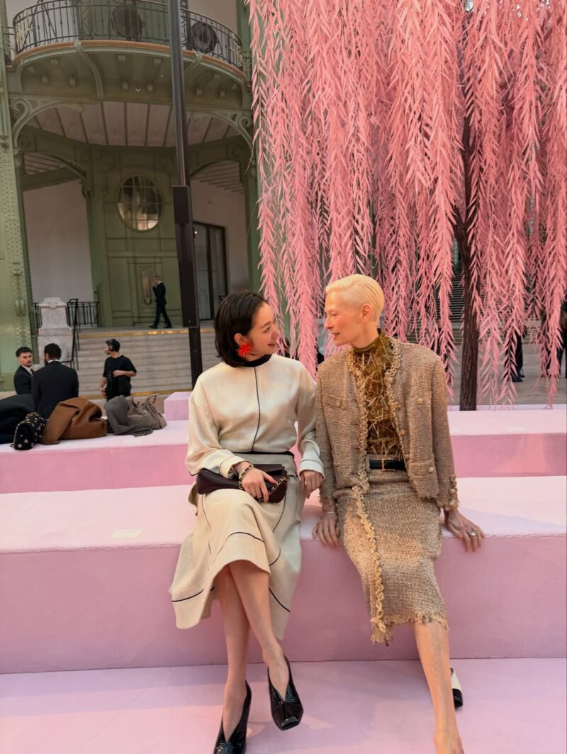 Kim Go Eun and Tilda Swinton Share Chic Chanel Moment in Paris - ZAPZEE ...